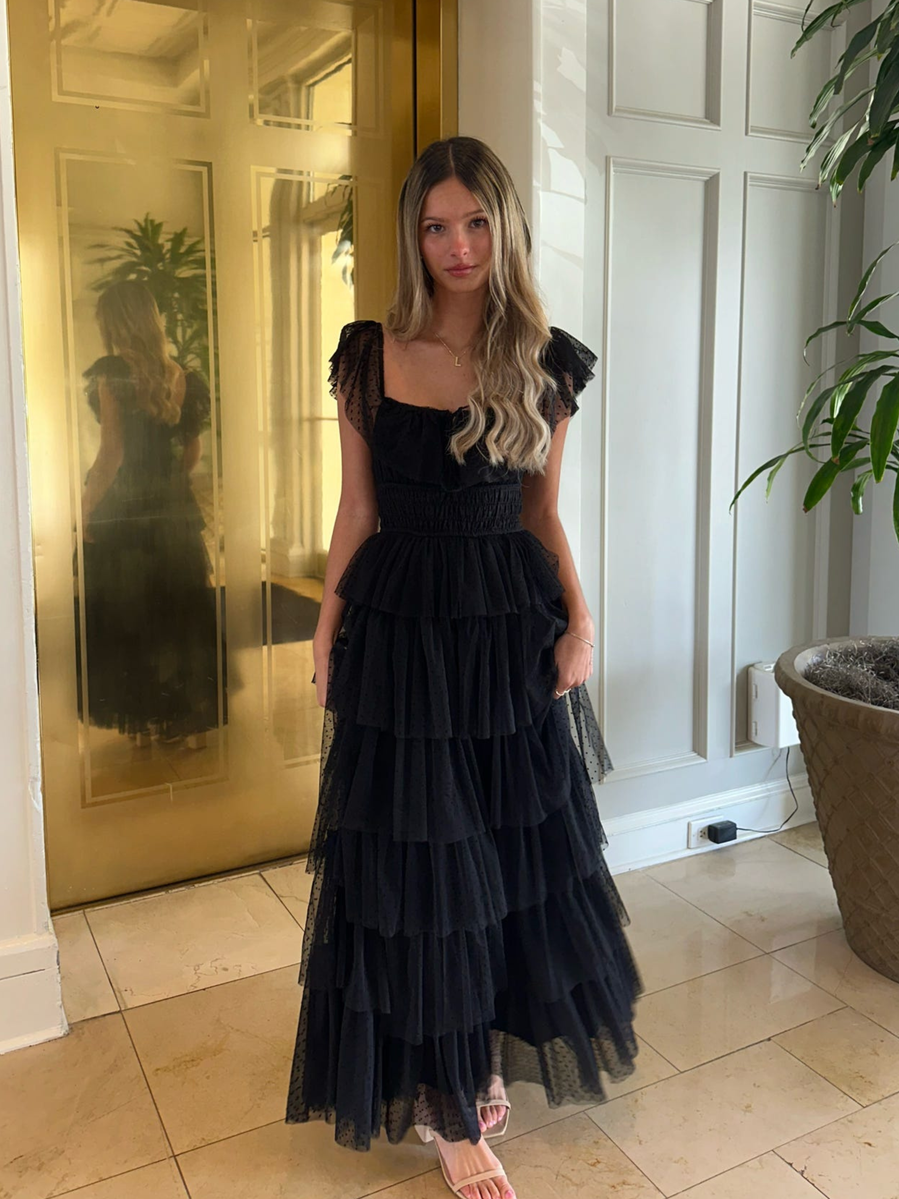 Pixie Wishes Tulle Maxi Dress // BLACK – Love, Poppy